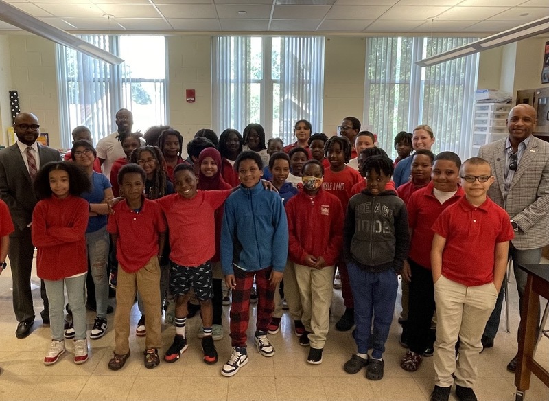 Judges in Schools: Justice Mullins visits 5th Graders | Hartford Public ...