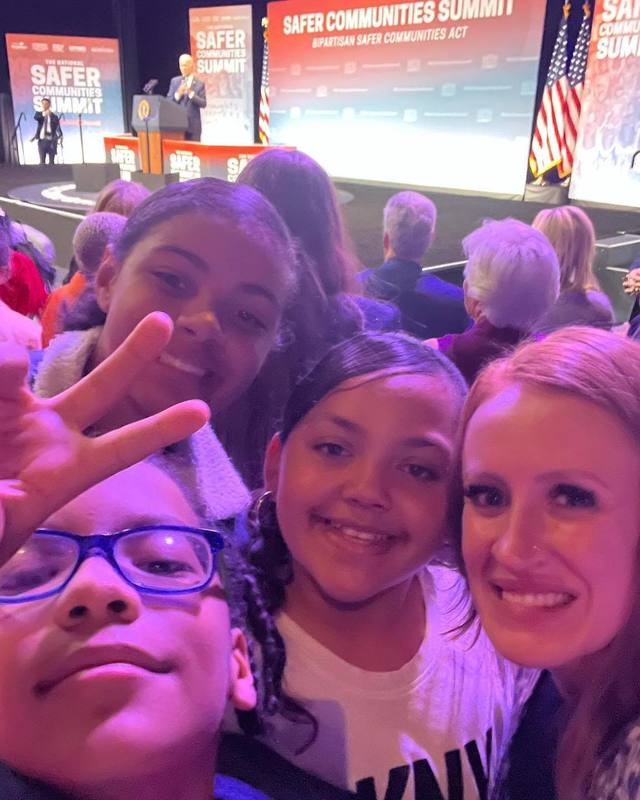 Burr Students See President Biden | Alfred E. Burr Middle School