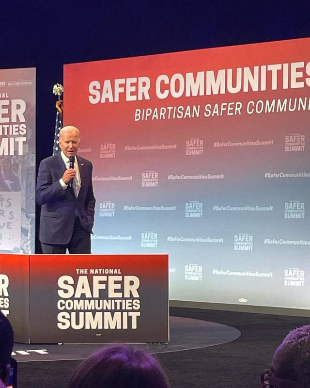 Burr Students See President Biden | Alfred E. Burr Middle School