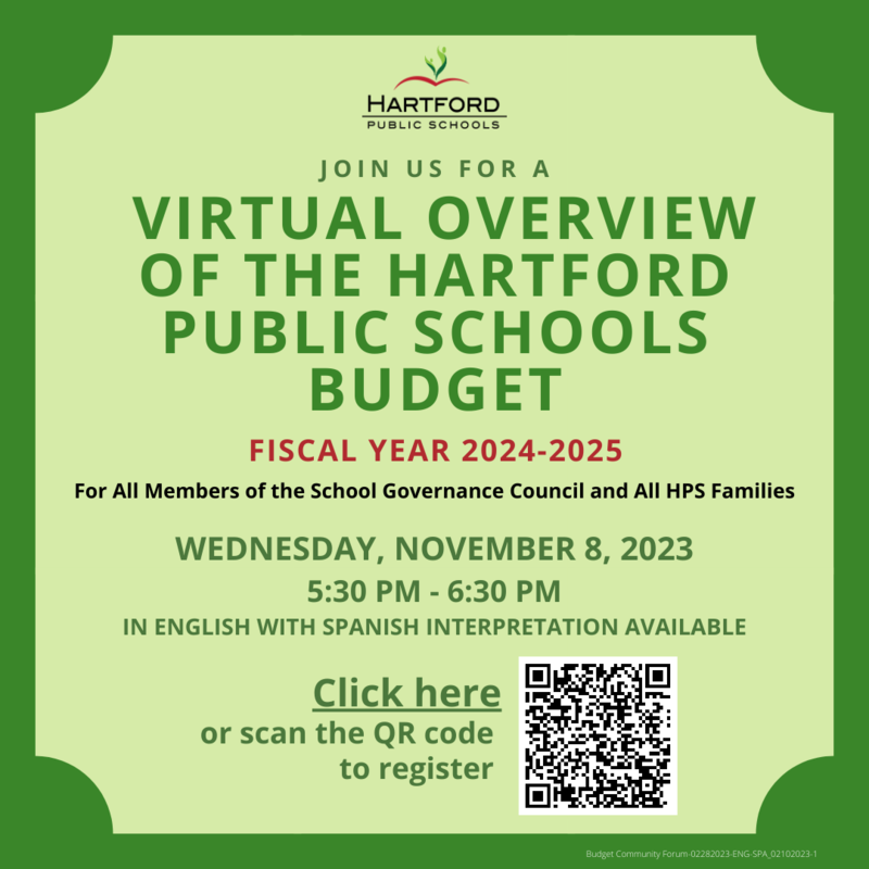Join a Discussion on the HPS Budget | Sarah J. Rawson Elementary School